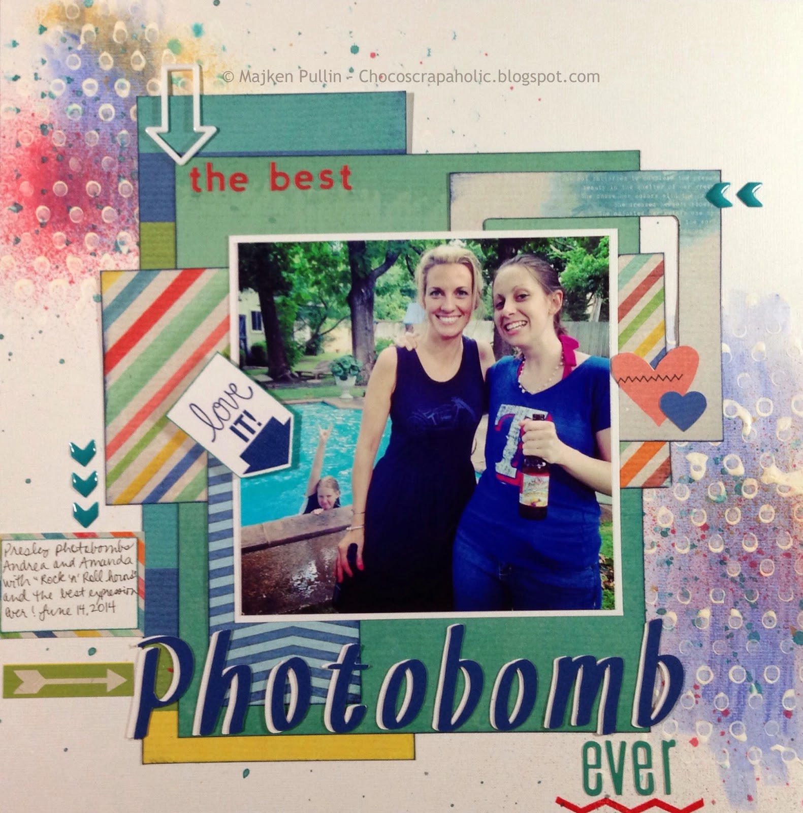 Chocoscrapaholic: The Best Photobomb *Ever*